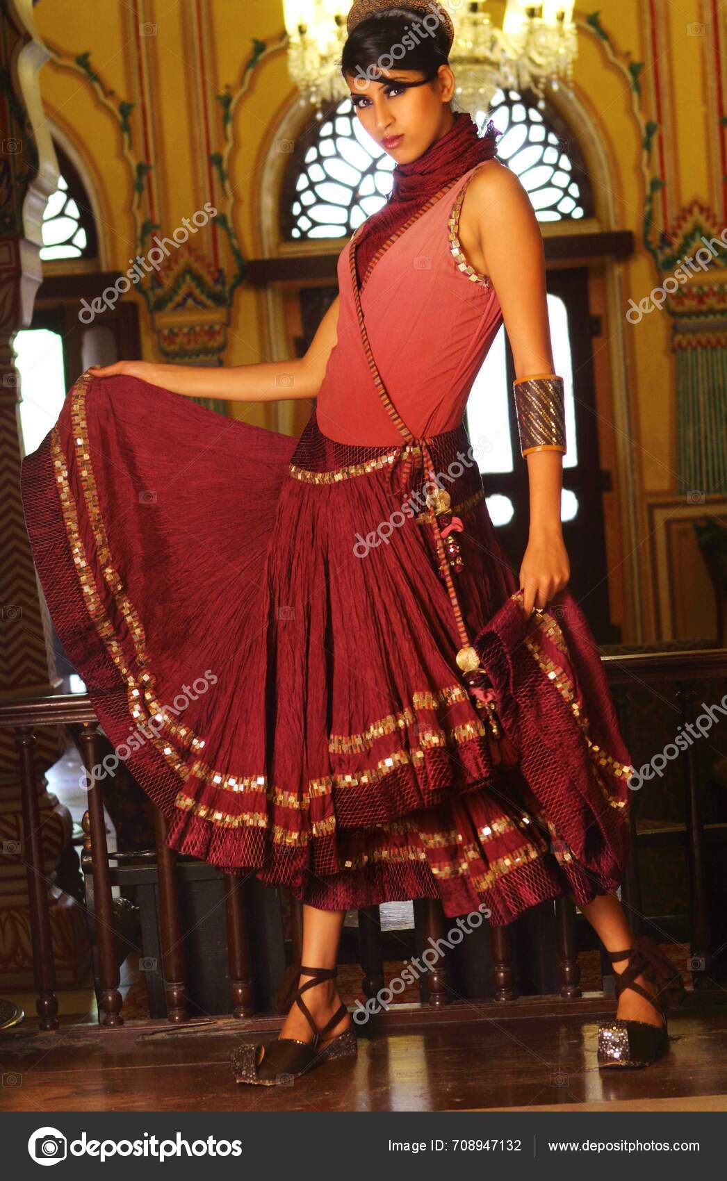 Indian Female Model Pallavi India Asia — Stock Editorial Photo © xyz ...