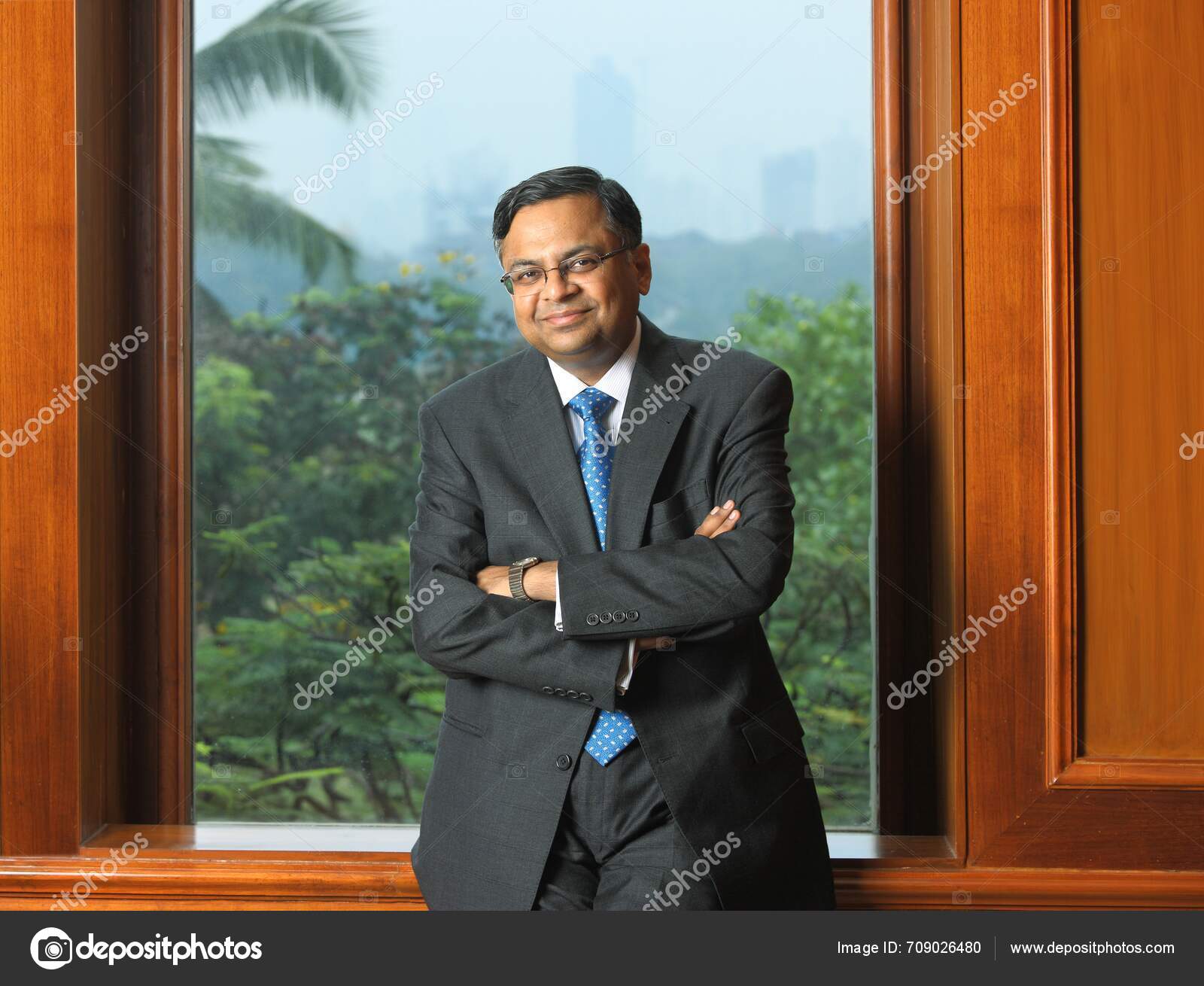 Tcs Ceo Natarajan Chandrasekaran — Stock Editorial Photo © xyz fotos ...