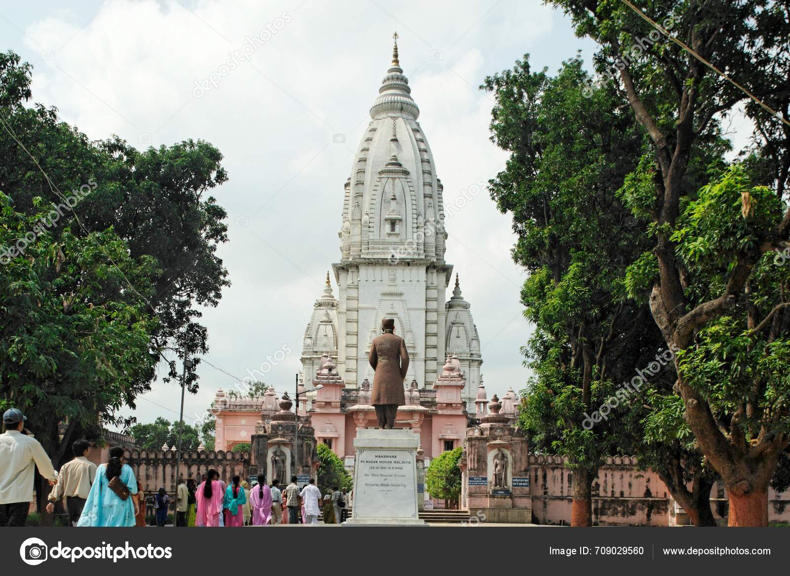 Statue Pandit Madan Mohan Malviya Kashi Vishwanath Banaras Hindu ...