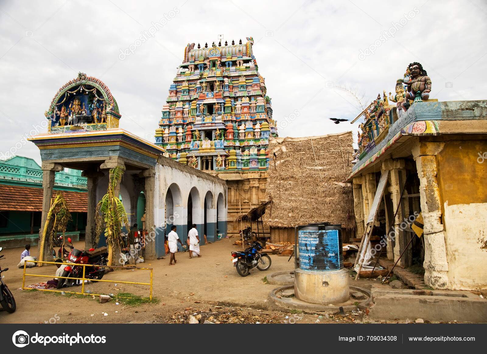 Bramha Temple Village Tirupati Siruganur Madras Chennai Tamil Nadu ...
