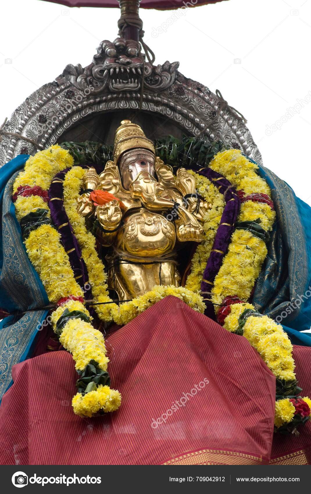 Ganesha Procession Karthikai Deepam Festival Arunachaleshwara Temple ...