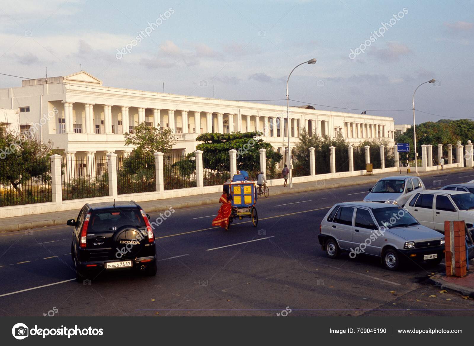 Dgp Building Police Headquarter Madras Chennai Tamil Nadu India — Stock ...