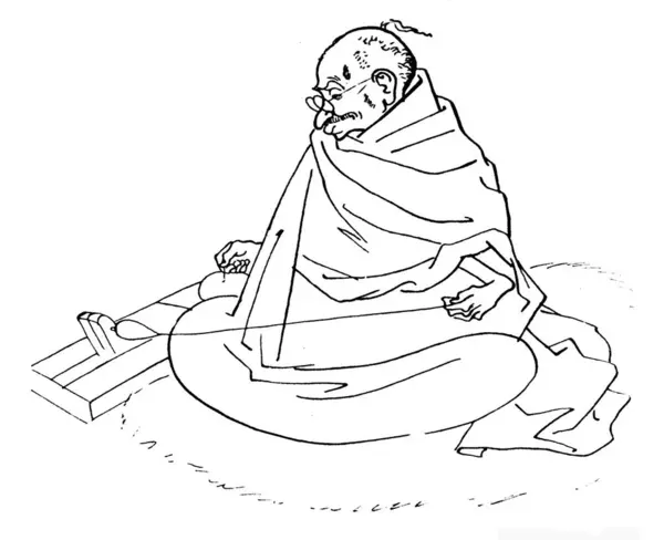 Mahatma gandhi cartoon Stock Photos, Royalty Free Mahatma gandhi ...