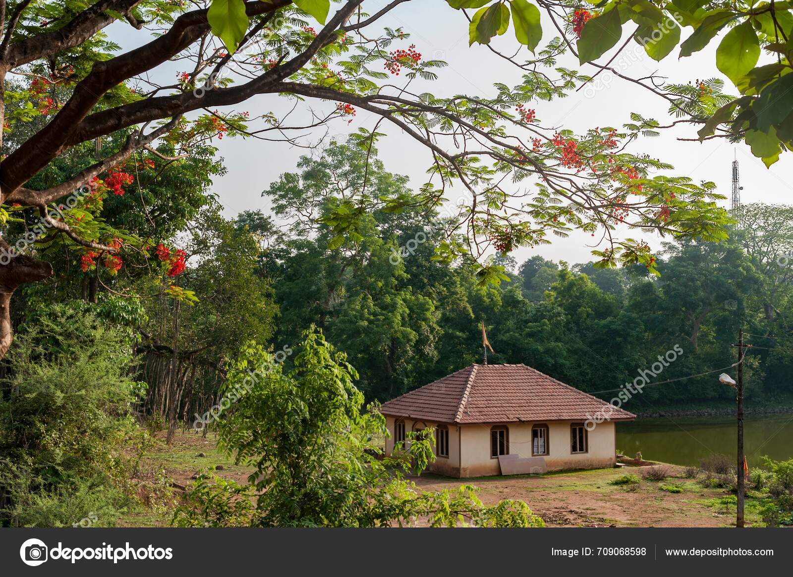 Temple Yellapur Uttara Kannada Karnataka India Asia — Stock Photo © xyz ...