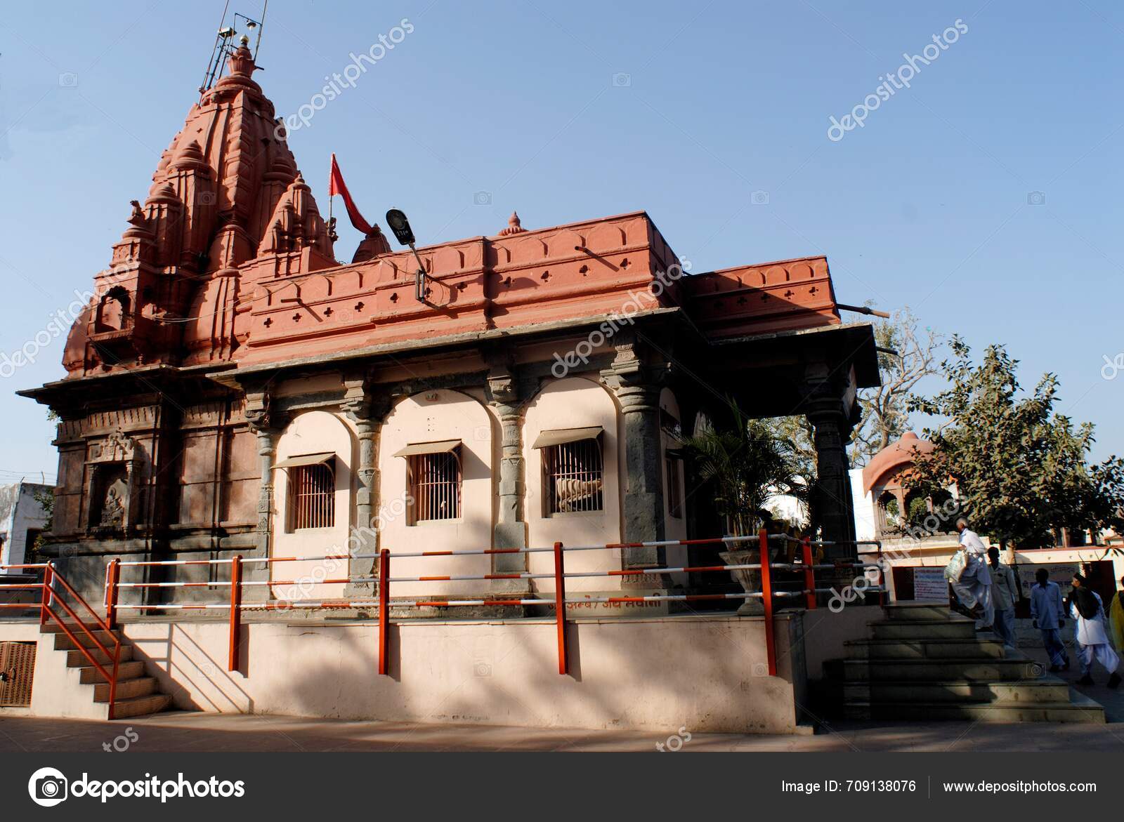 Harsiddhi Mandir Ujjain City Madhya Pradesh India — Stock Editorial ...