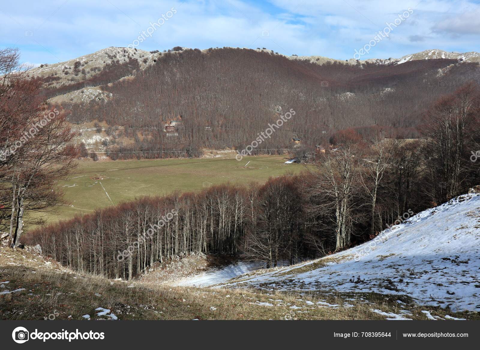 Campitello Matese Molise Italy March 2024 Ski Resort Monte Miletto ...
