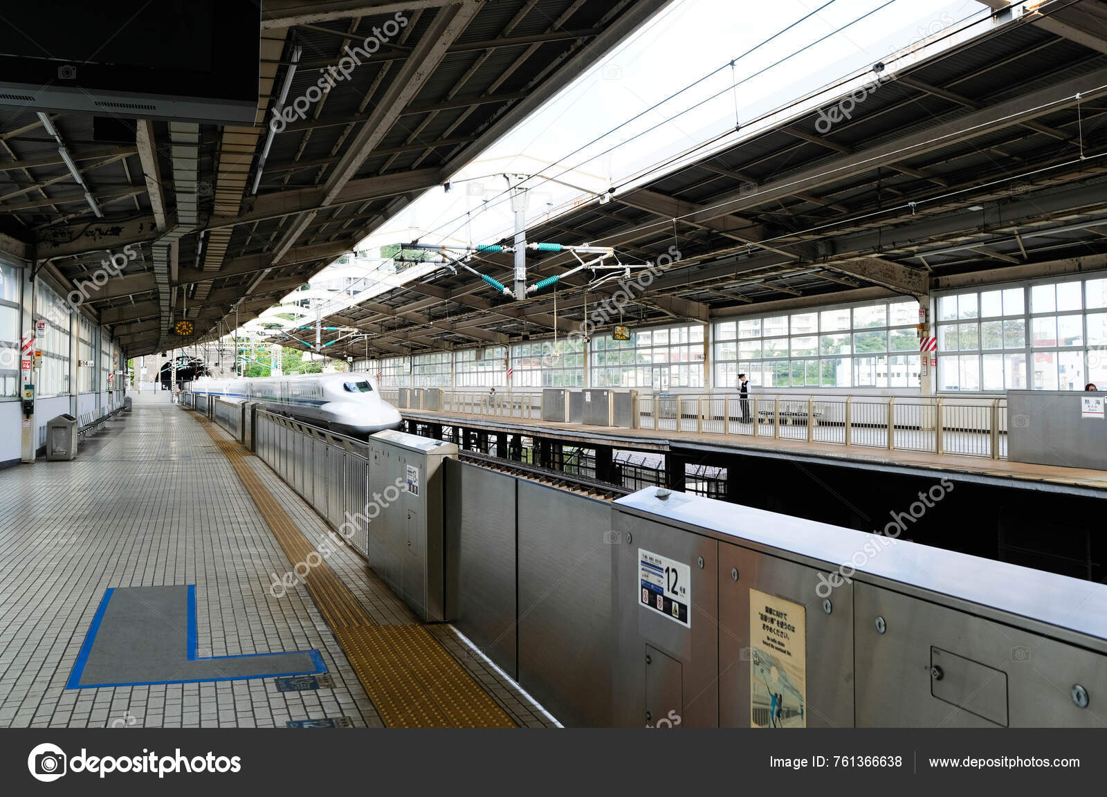 Atami Japan Oct 2024 Japan Railway Central N700 Shinkansen Bullet ...