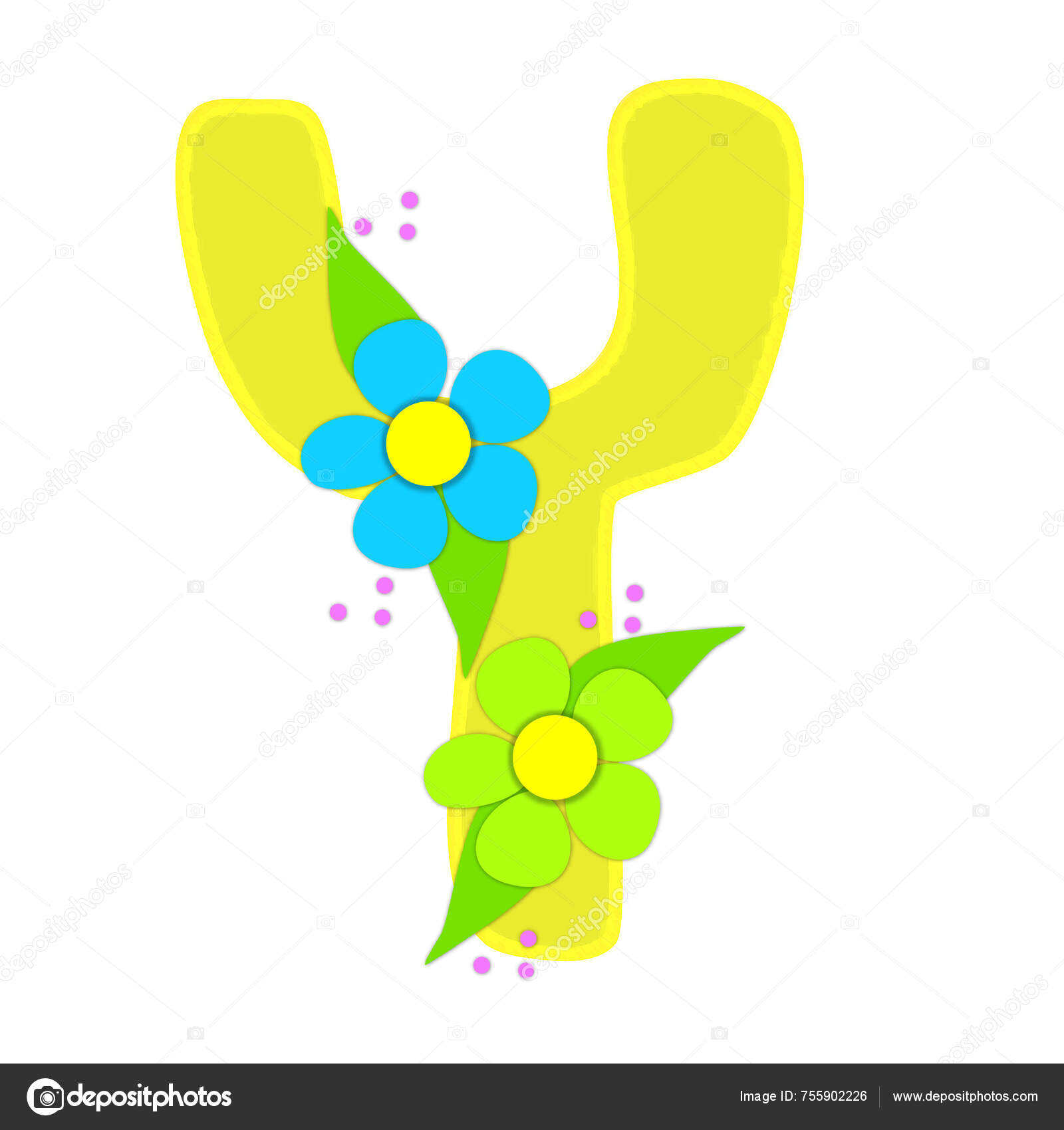 Alphabet Alpha Apple Worm Decorated Red Apple Bright Green Crawling ...