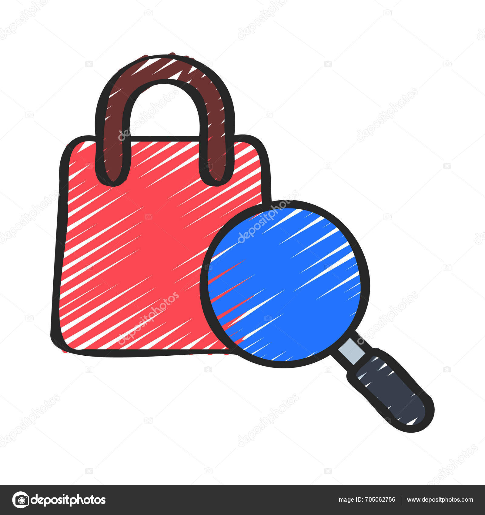 Search Product Icon Vector Illustration Stock Vector by ©JuicyStudios ...