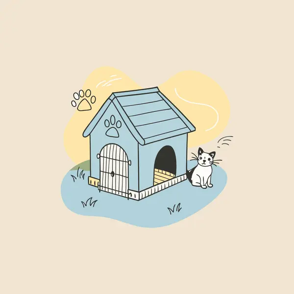 Dog shelter Vector Images | Depositphotos
