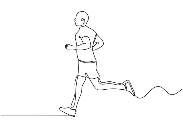 Vectores de Correr dibujo, imágenes vectoriales | Depositphotos