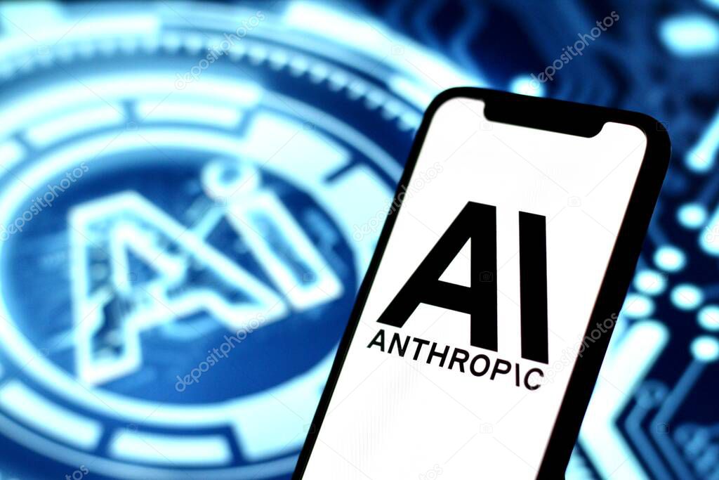 Indonesia Mayo 2024 Esta Ilustración Fotográfica Logotipo Anthropic Pbc ...