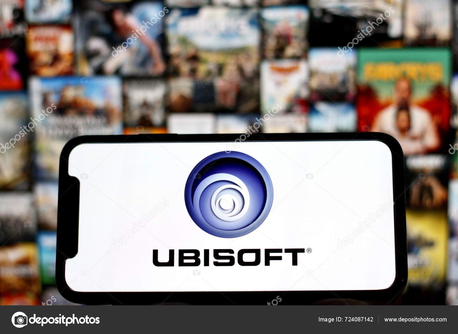 Indonesia Junio 2024 Esta Ilustración Fotográfica Logotipo Ubisoft ...