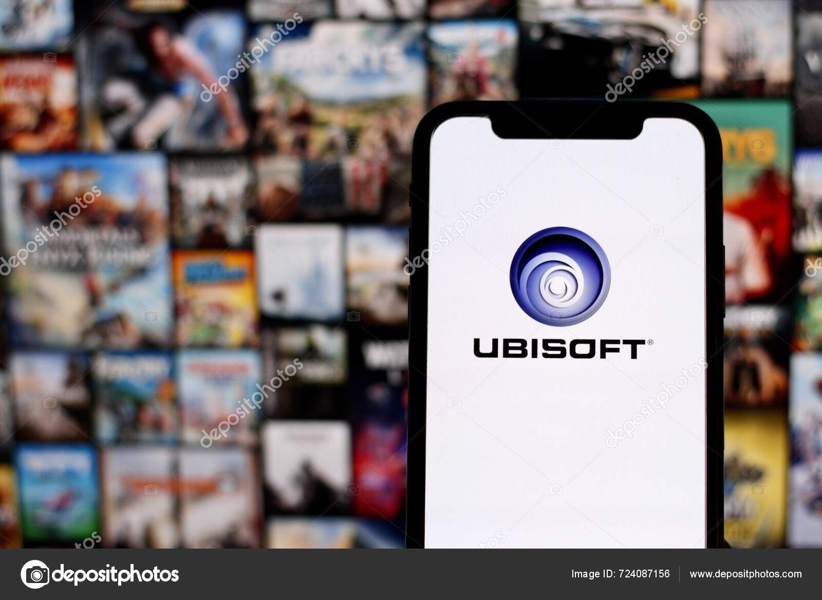 Indonesia Junio 2024 Esta Ilustración Fotográfica Logotipo Ubisoft ...