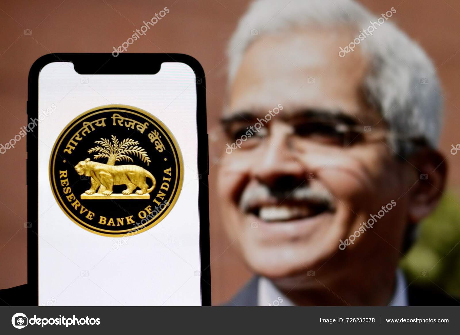 Photo Illustration Logo Reserve Bank India Rbi President Shaktikanta ...