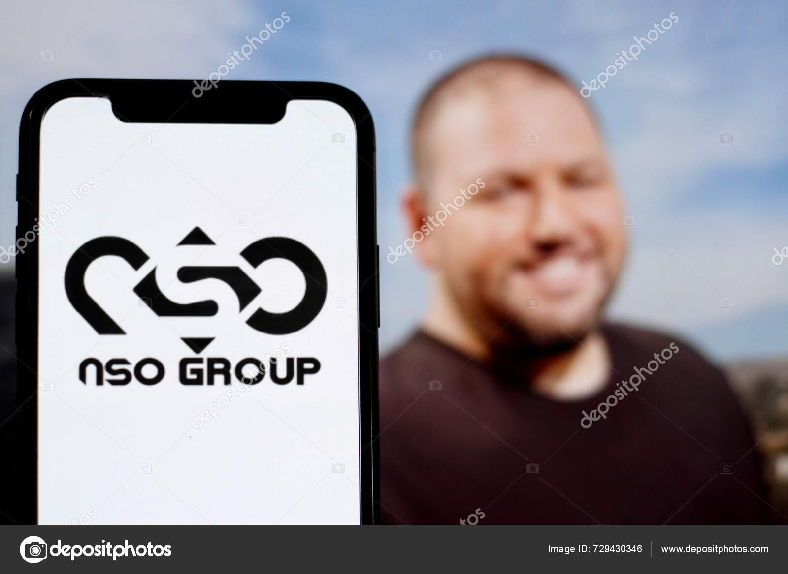 Photo Illustration Logo Notorious Spyware Firm Nso Group Ceo Shalev ...