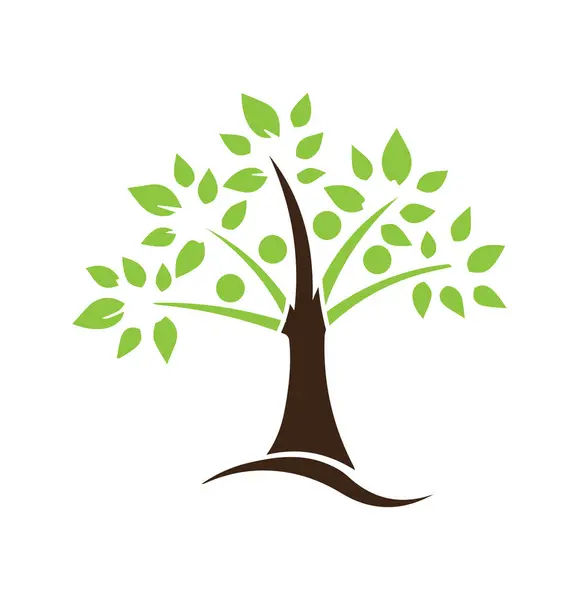 Elegant Creative Tree Design Color Stock Vector by ©glasstreedesign ...