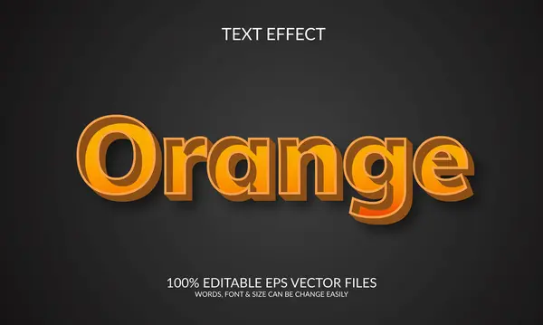 7,107,289 Orange color text effect Vector Images | Depositphotos