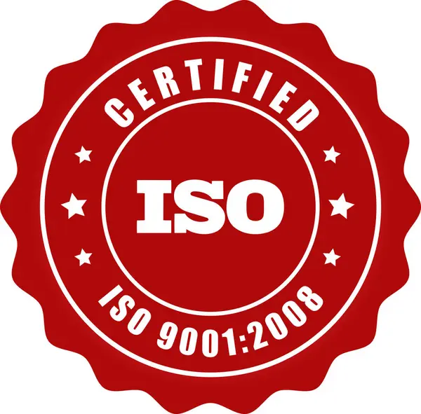 Sello ISO, sello ISO, certificado de empresa, ISO 9001: 2008 azul, certificado de calidad 2024