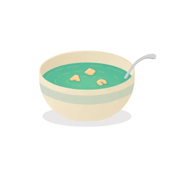 Vectores de Sopa alfabética, imágenes vectoriales | Depositphotos