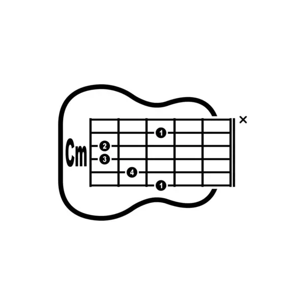 Guitar chord chart Vector Images | Depositphotos