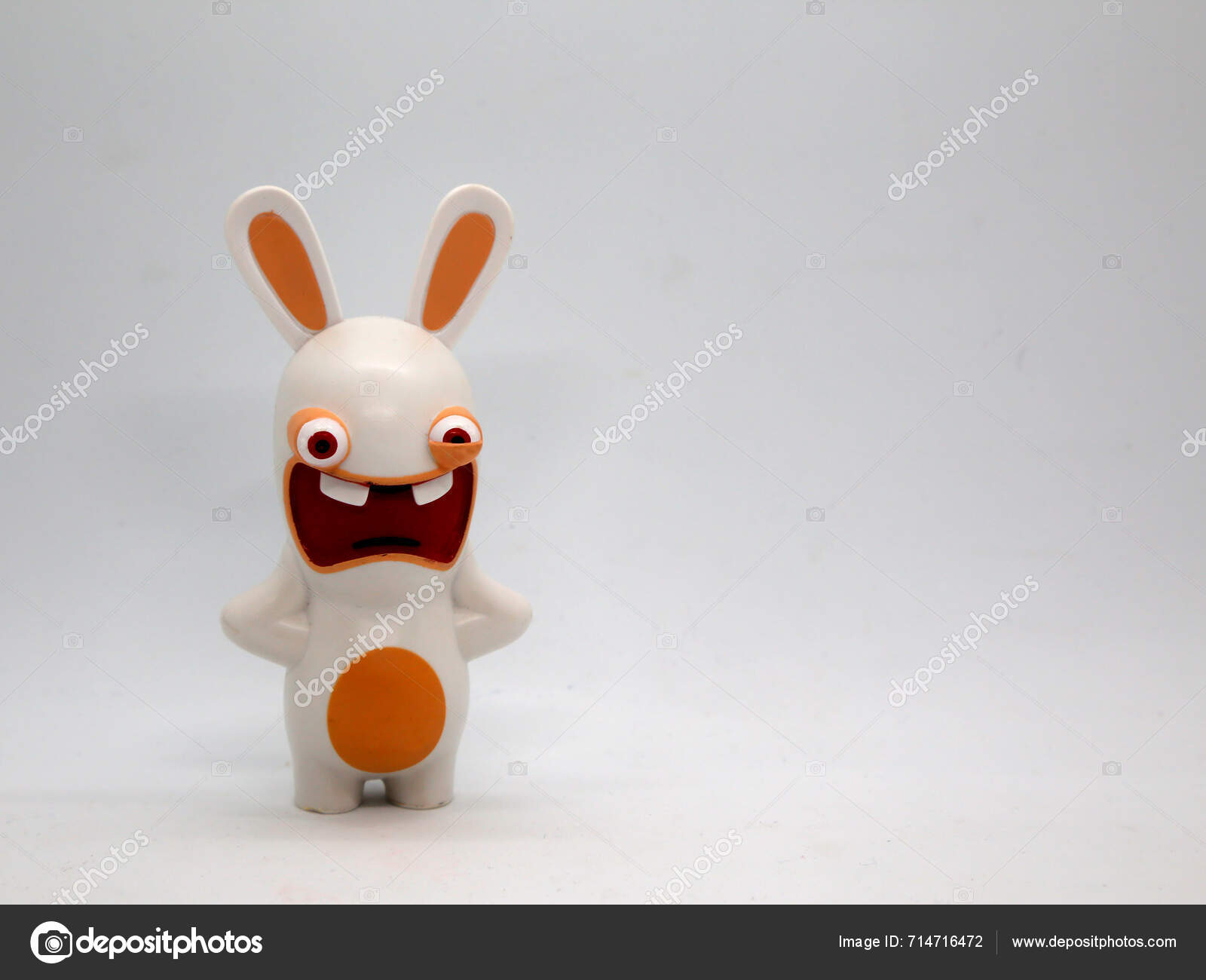 Conejo Loco Caricatura Videojuego Misteriosa Raza Conejos Como ...