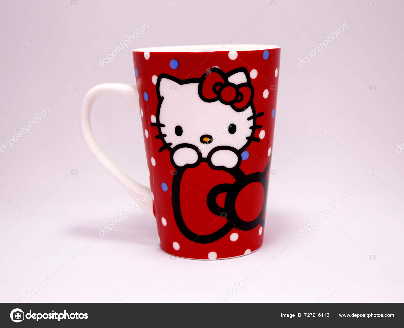 Hello Kitty Ceramic Mug Famous Character Adorable Kitten Character ...