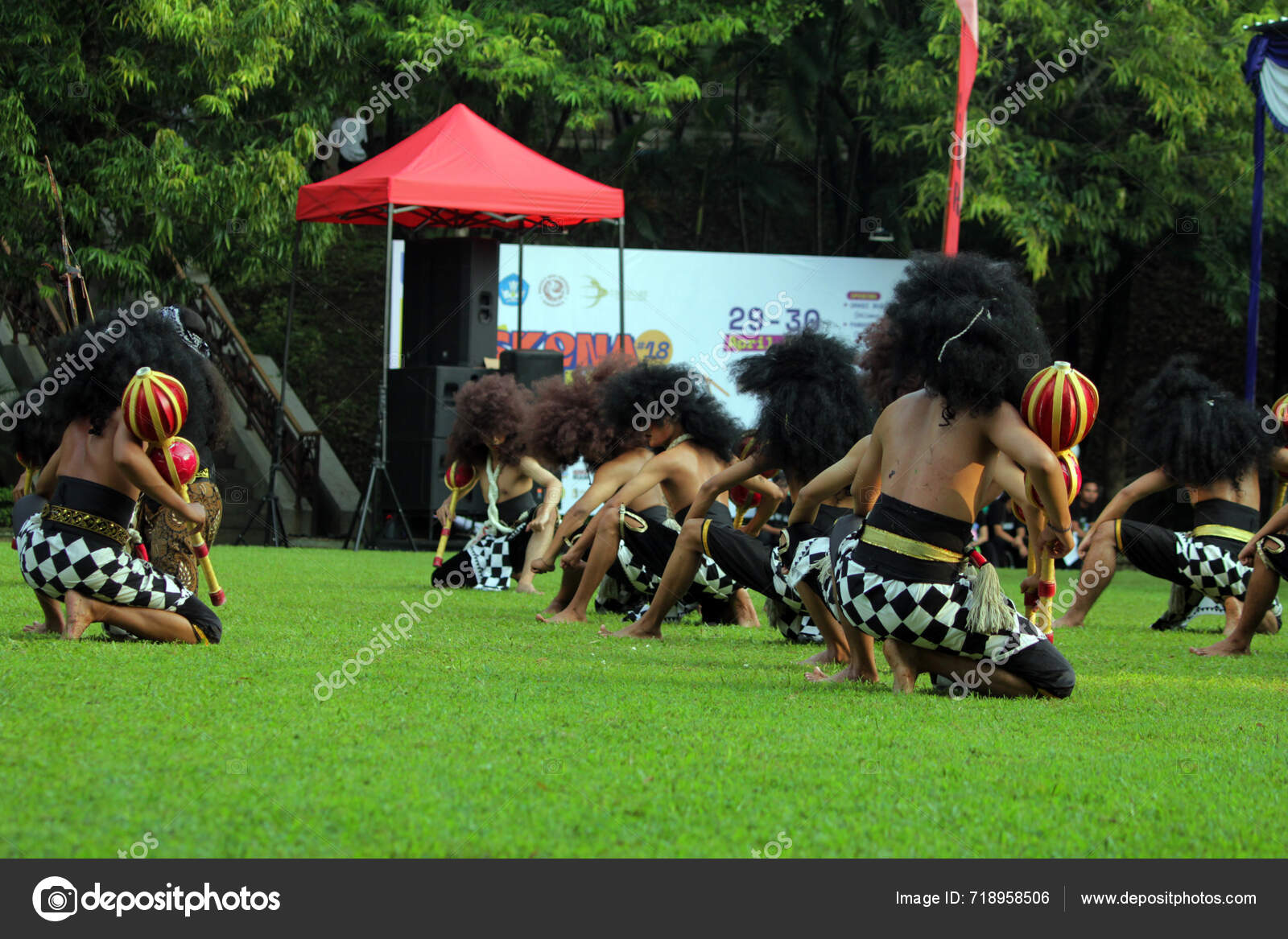 Solo Indonesia April 2024 Traditional Dance Called Rampak Gagah ...