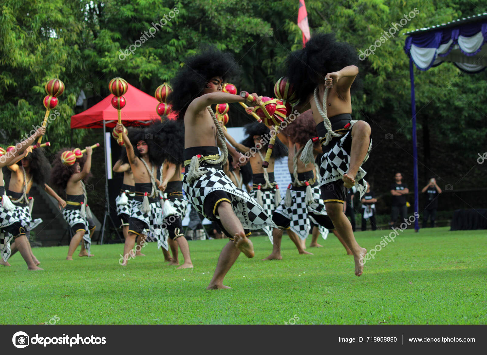 Solo Indonesia April 2024 Traditional Dance Called Rampak Gagah ...