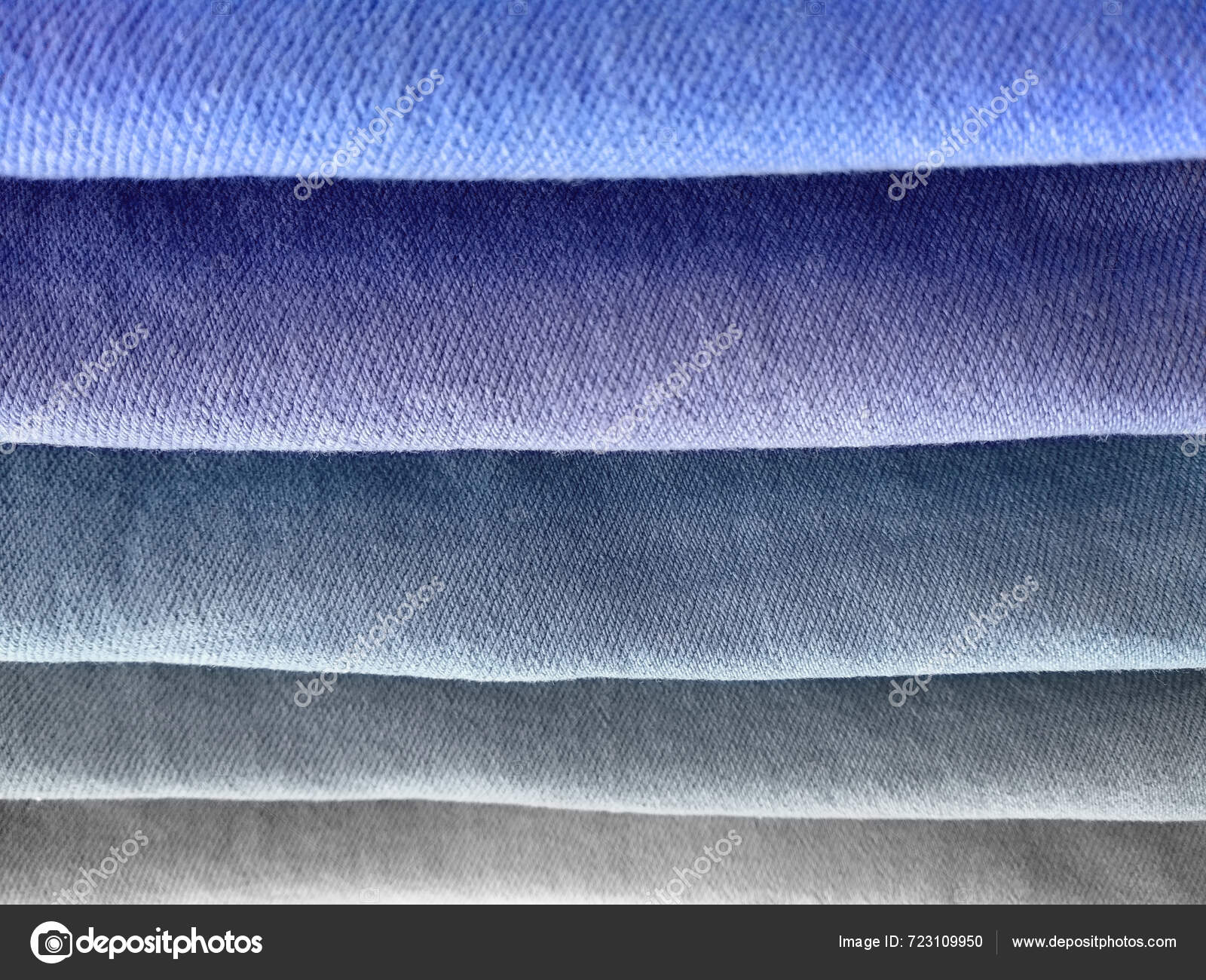 Jeans Background Stack Jeans Isolated White Background Texture Denim ...