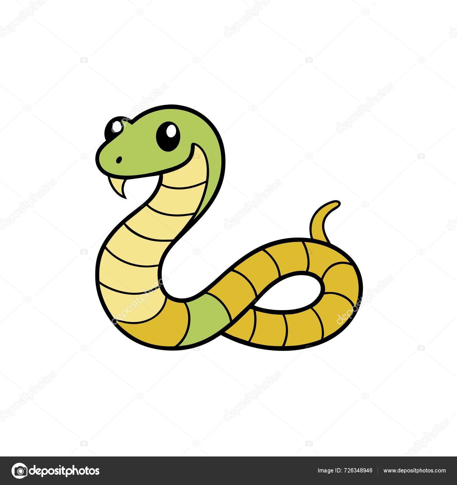Serpiente Cascabel Aruba Icono Ilustración Vector Imagen Generada Por ...