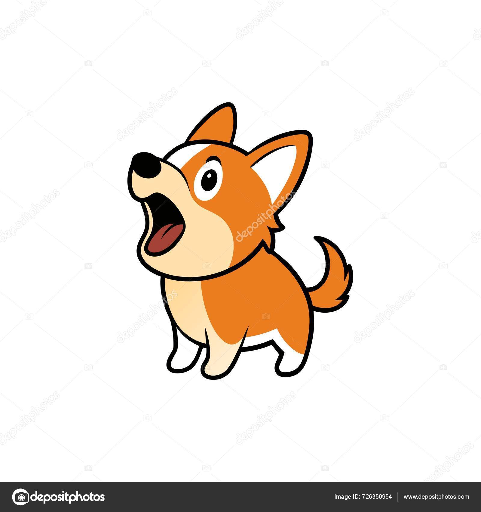 Aussiepom Dog Screams Icon Vector Illustration Generated Image Clipart ...