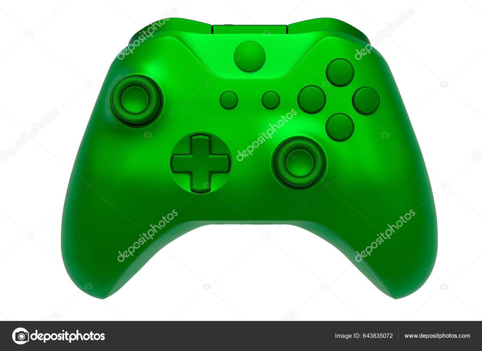 Green Chrome Xbox 360 Controller