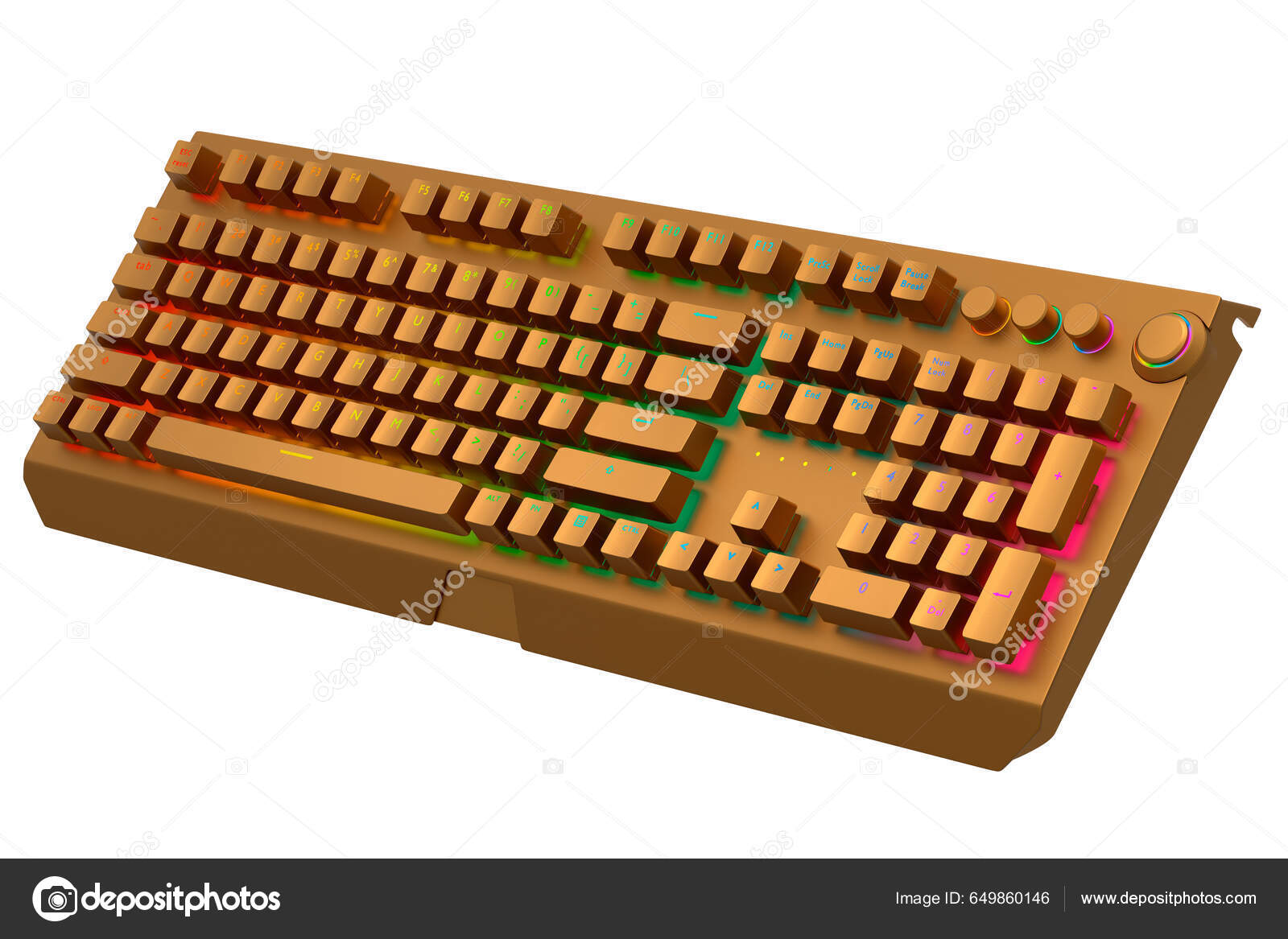 Computer Keyboard Texture