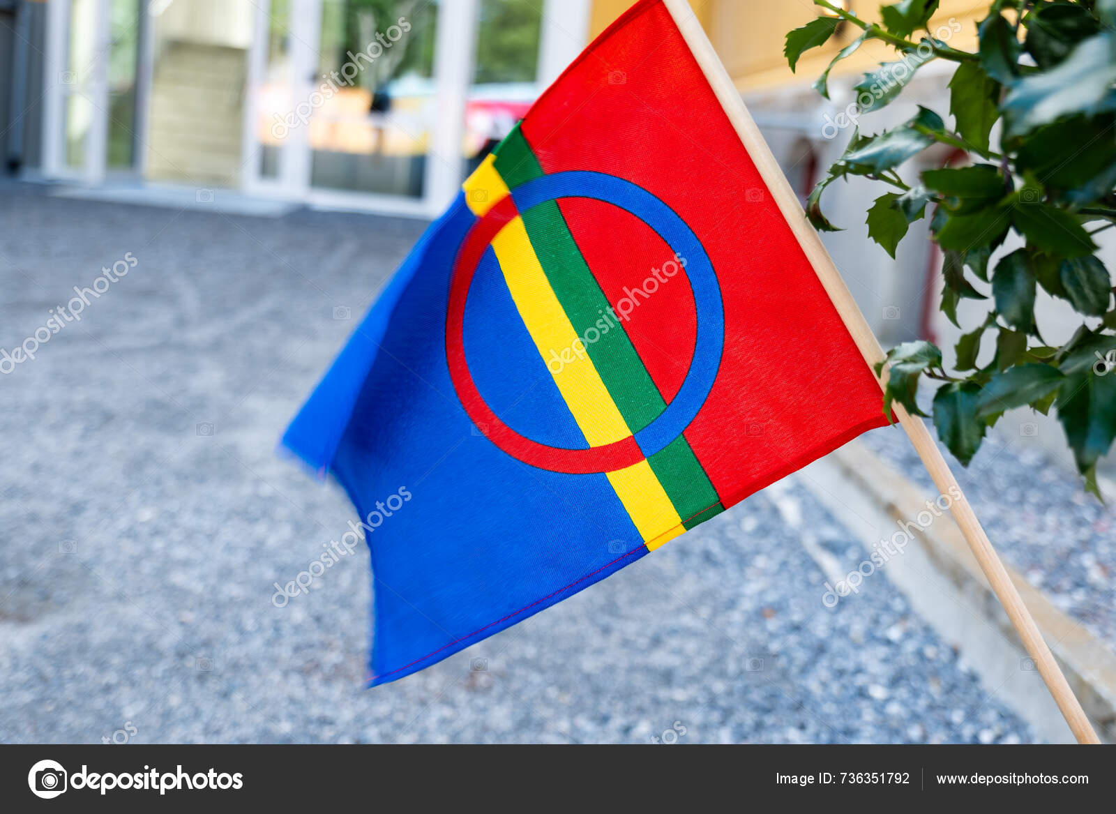 Sami Nation Flag Nordland Norway Sami Flag Flag Sami People — Stock ...