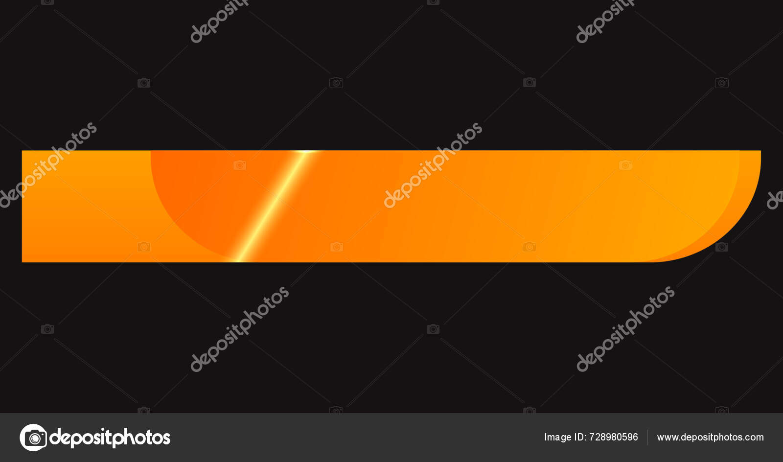 Cool Modern Designed Lower Third Illustration Colored Lower Third Title ...