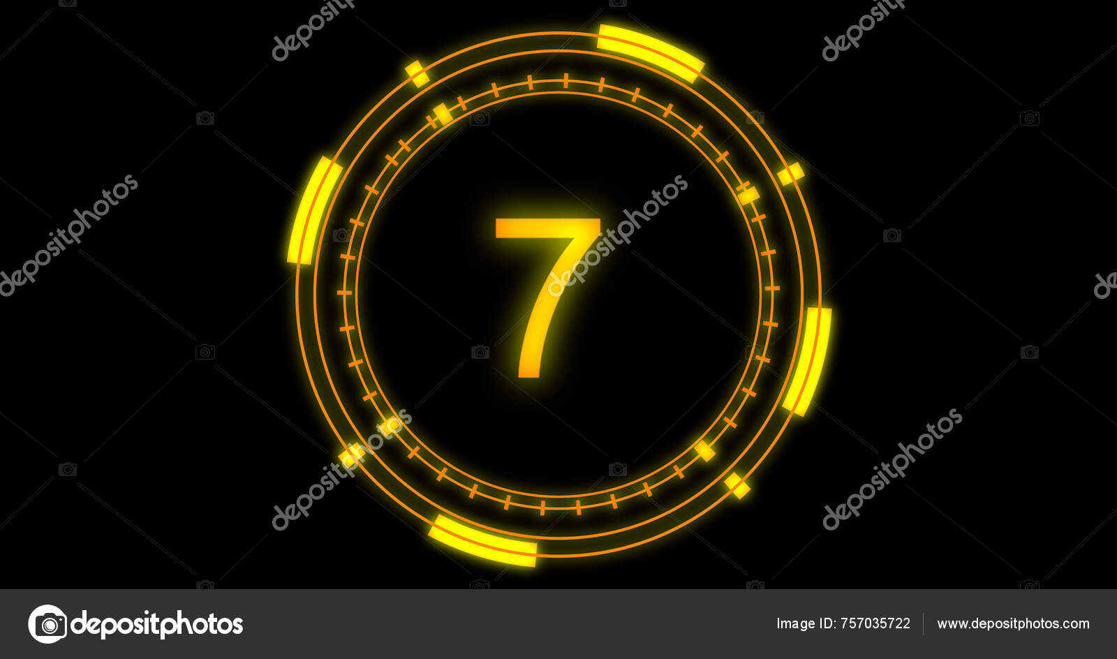 Technological Animation Hud Radial Circular Progress Digital Decoding ...