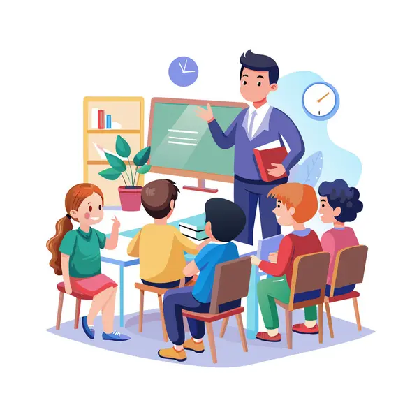 23,539,731 Teacher meeting Vector Images | Depositphotos
