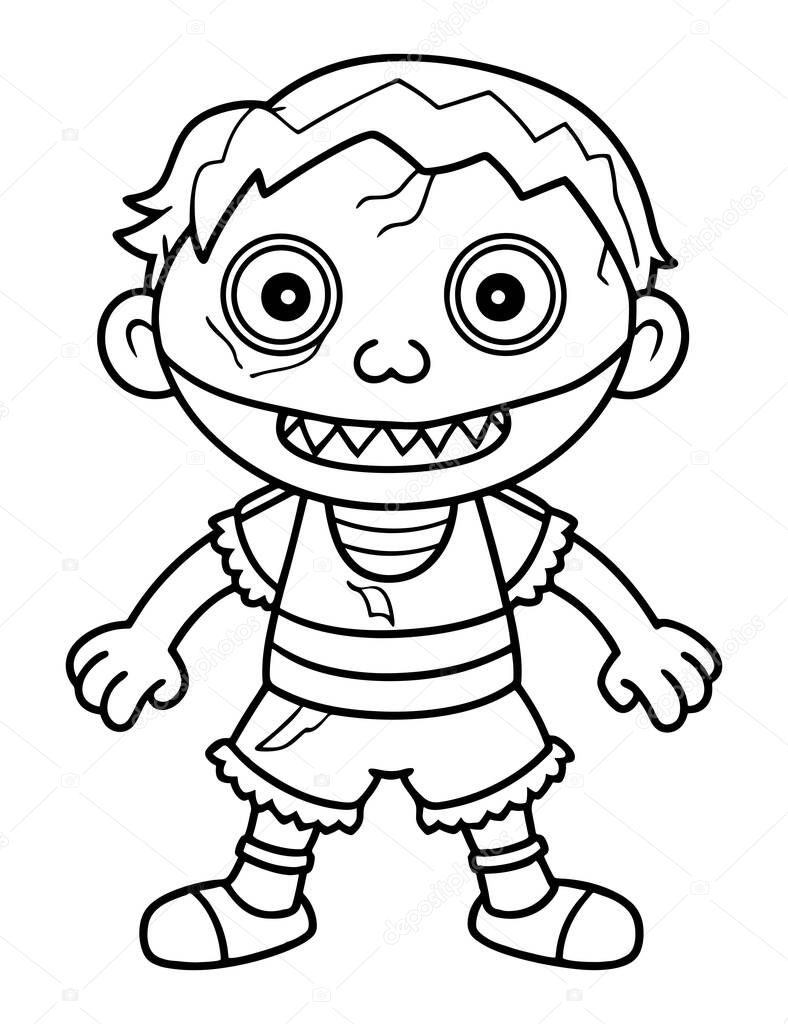 Printable Zombie Apocalypse Coloring 795303358 - WDRFree