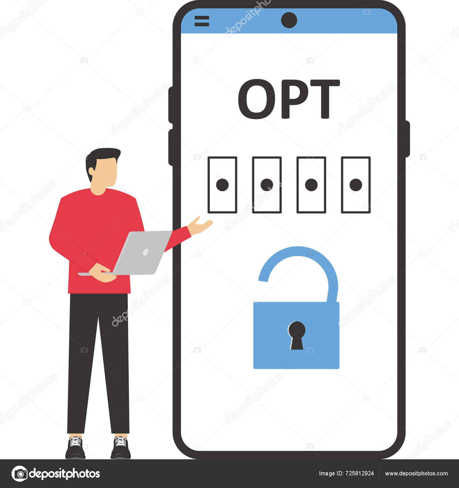Otp Authentication Secure Verification Never Share Otp Bank Details ...