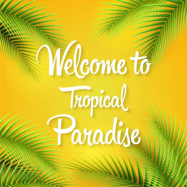 20,082,478 Welcome tropical Vector Images | Depositphotos