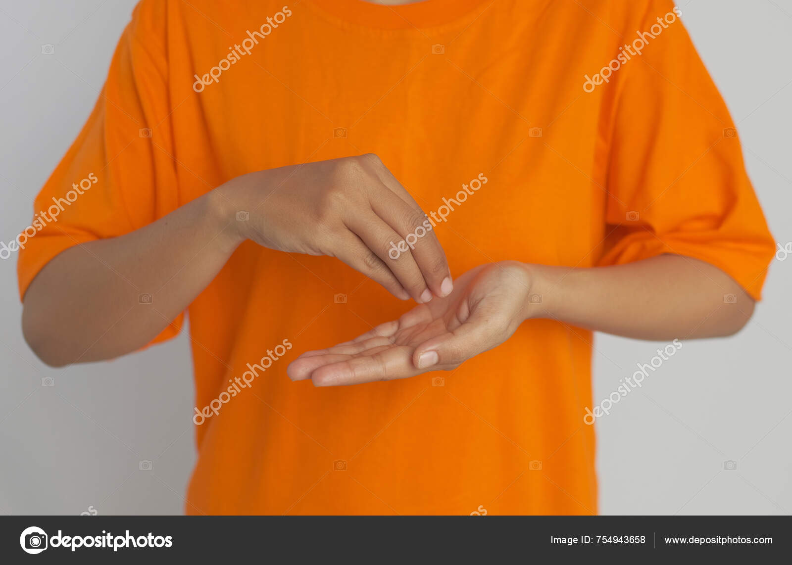 Person Cupping Hands Catch Something Deaf Sign Symbol People First ...