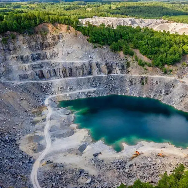 Lake quarry Stock Photos, Royalty Free Lake quarry Images | Depositphotos