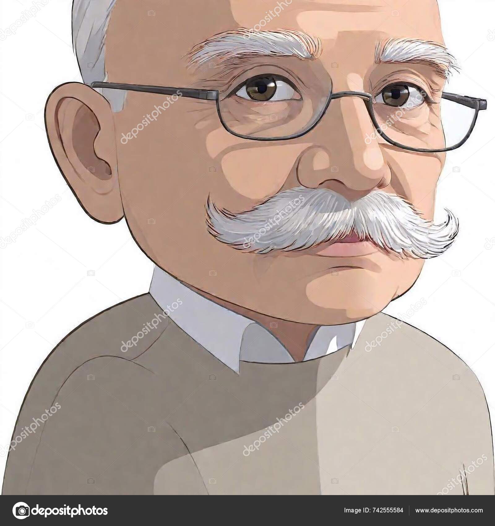 Old Man Holding Book Has Written Realistic — Stock Photo ...