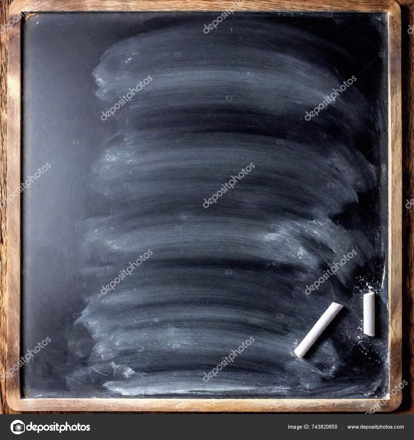 Black Screen Chalkboard Texture Complete Faint Chalk Marks Smudges ...