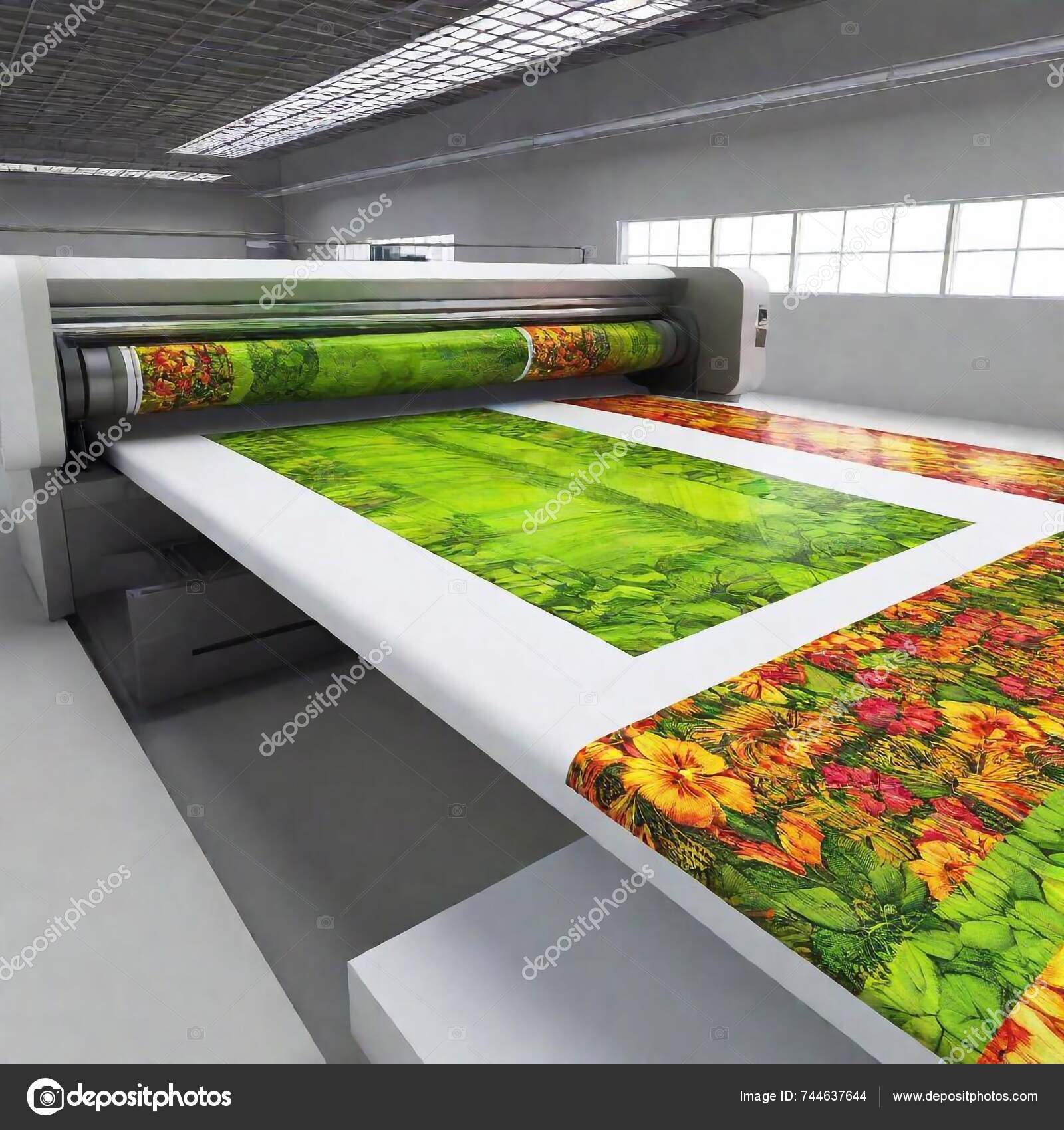 High Resolution Ultrarealistic Image Captures Modern Industrial Digital ...