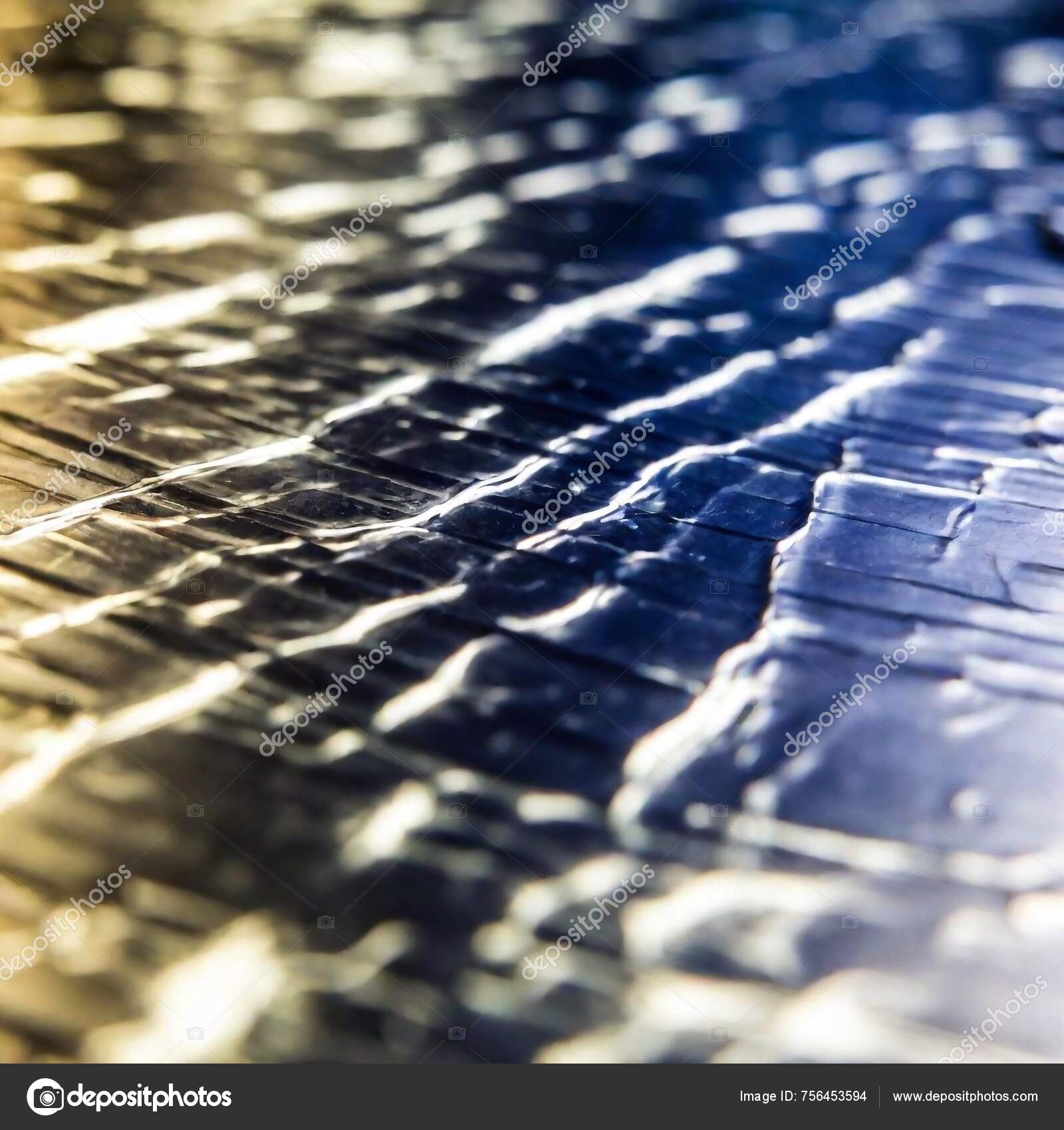 Extreme Macro Chrome Surface Showing Reflections Fine Scratches — Stock ...