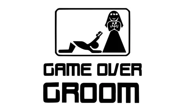 23 Game over wedding Vector Images | Depositphotos