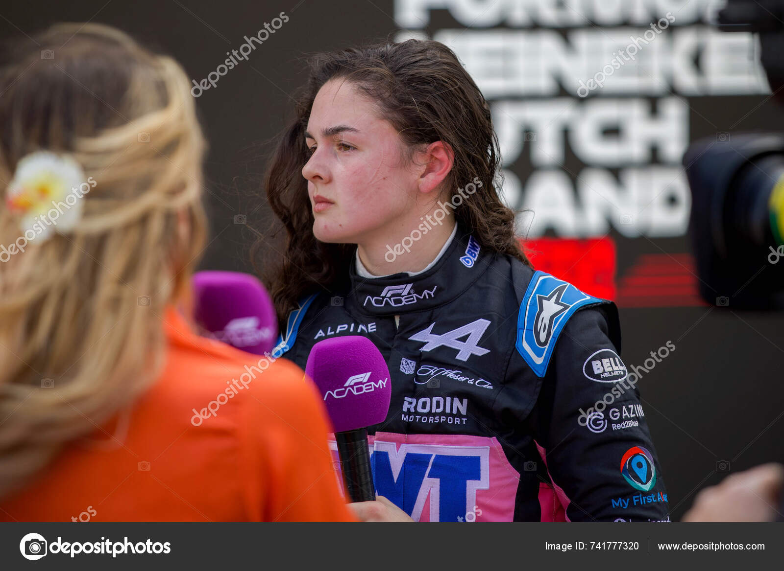 Dutch 2024 August 2024 Zandvoort Netherlands Formula Abbie Pulling ...