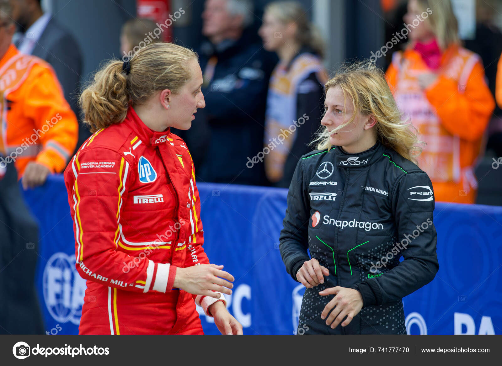 Dutch 2024 August 2024 Zandvoort Netherlands Formula Doriane Pin Driver ...